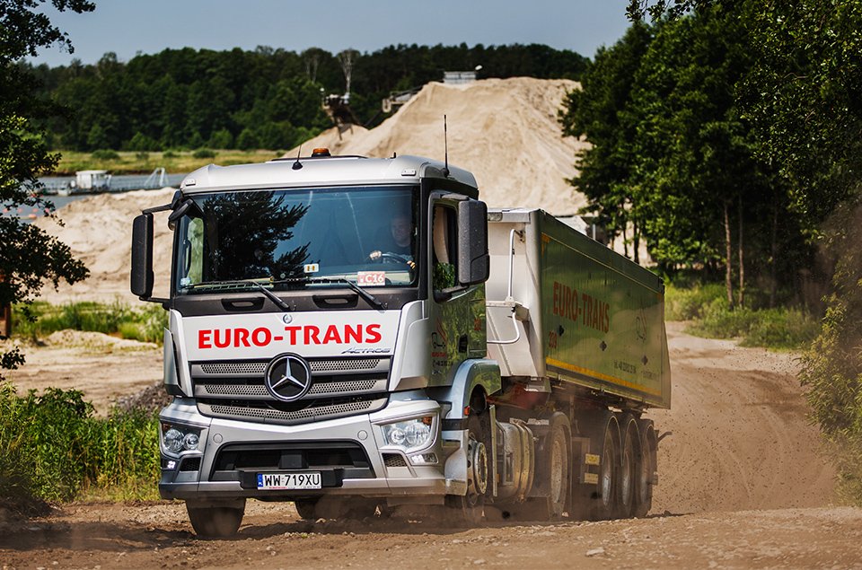 Transportation of aggregates - EURO-TRANS
