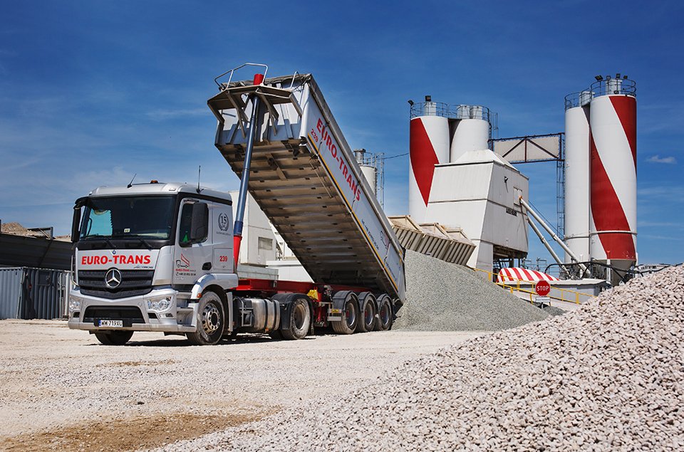 Transportation of aggregates - EURO-TRANS